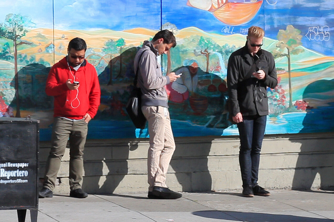Waiting for the Facebook Bus, 24th and Valencia (2014 First Prize ...